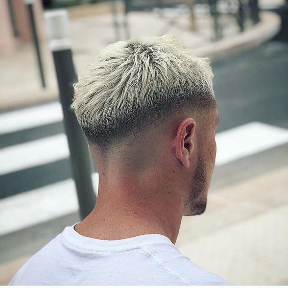 Mohawk Fade Back View