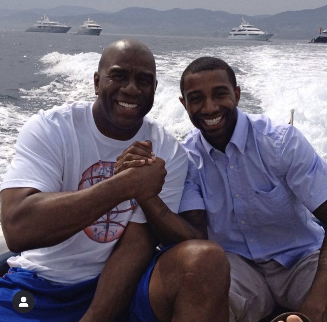 Andre Johnson Magic Johnson Son