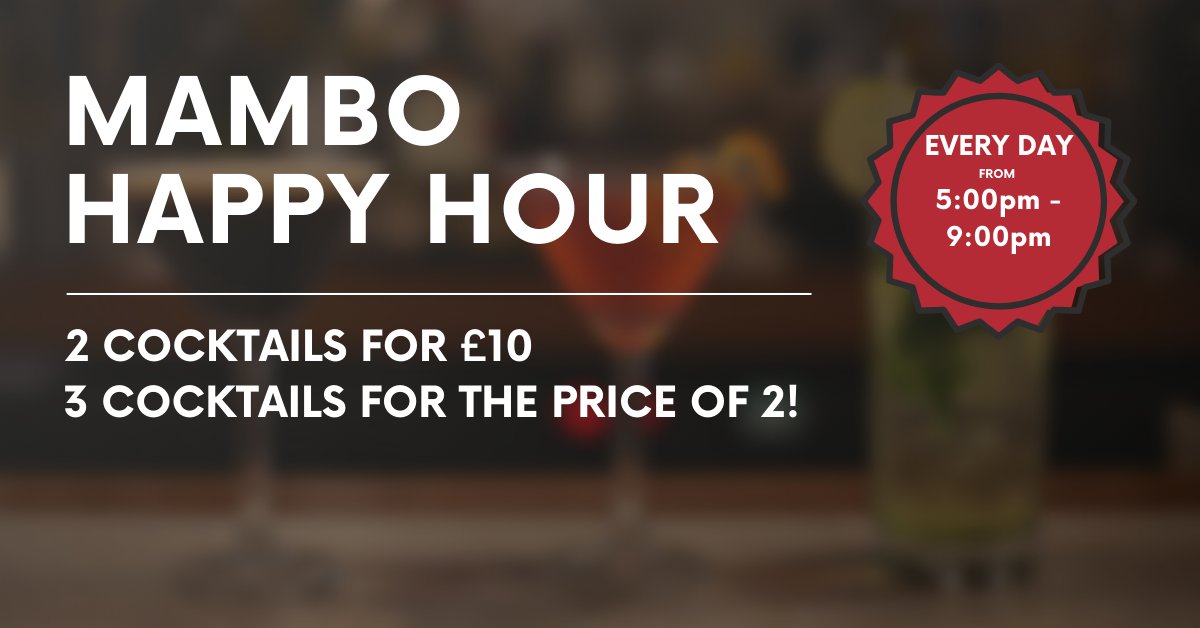 Mambo | Bar, Eatery & Nightclub | Taunton - Mambo Bar and Nightclub