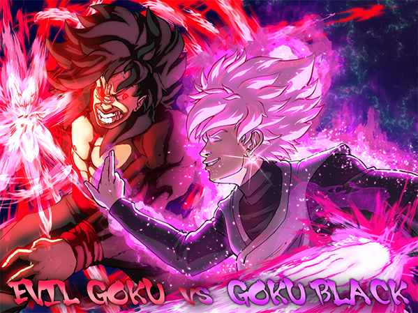 Goku Vs Evil Goku 4