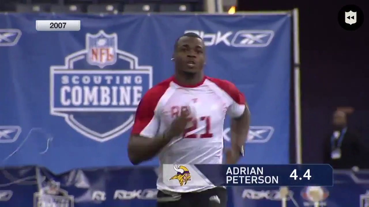 Adrian Peterson Combine