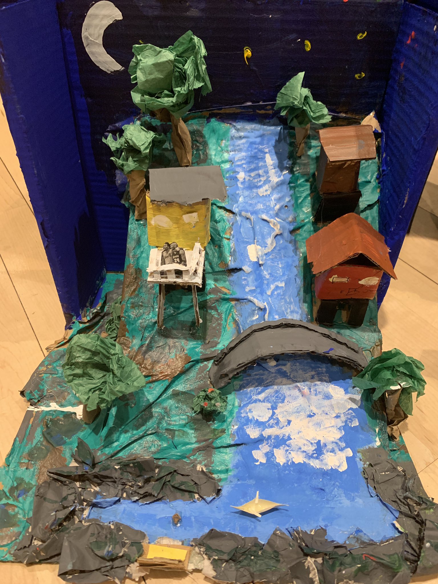 Rainforest Diorama Made By Recycled Material Recycling,, 46% OFF