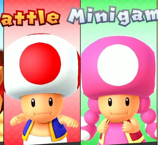 Toadette And Toad