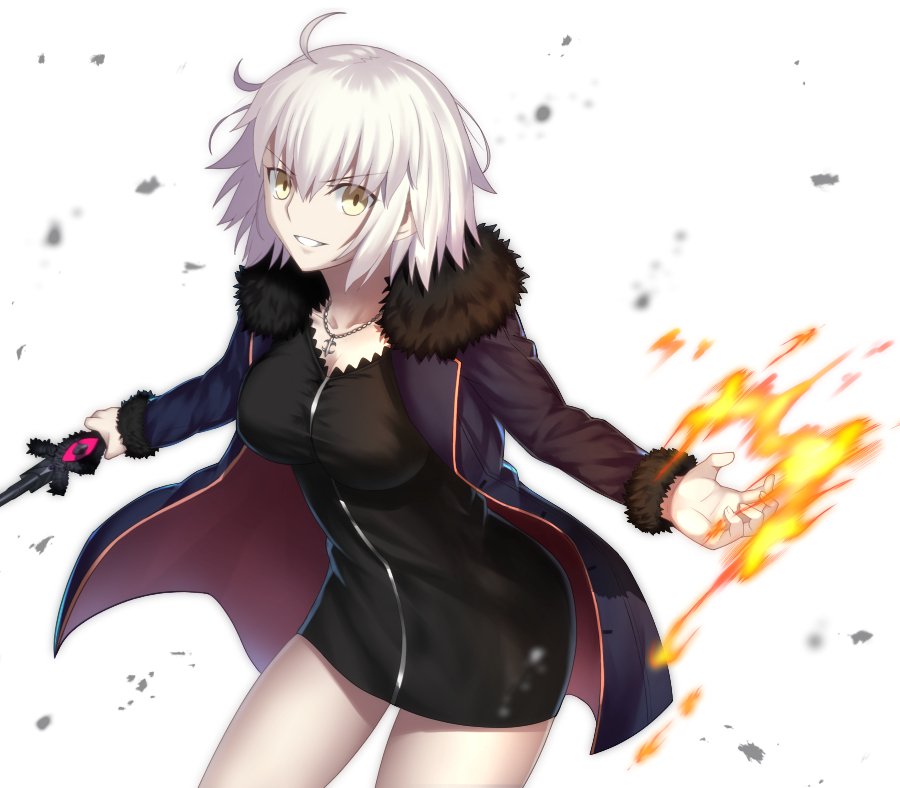ジャンヌ・オルタ ,邪竜の魔女ver新宿1999 「ジャンヌ・オルタ一人ver 邪ンヌやっぱりカッコいい #FGO #FateGO」|Mi$hiro🎨のイラスト
