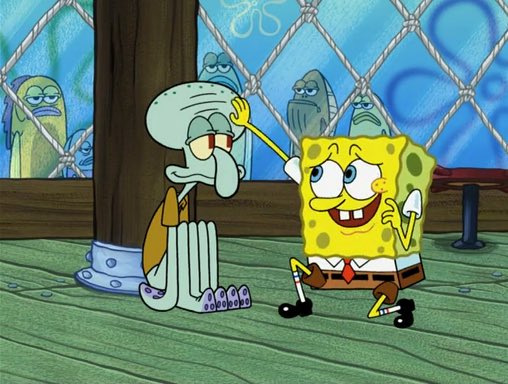 Spongebob And Squidward Love