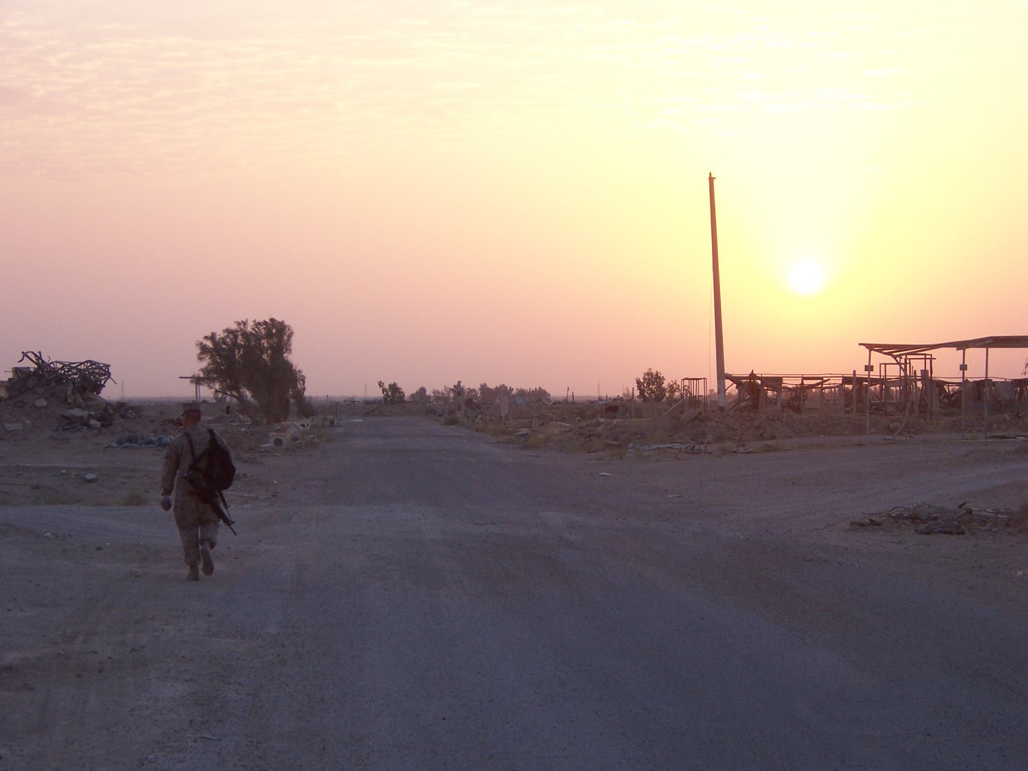 Iraq Desert Landscape