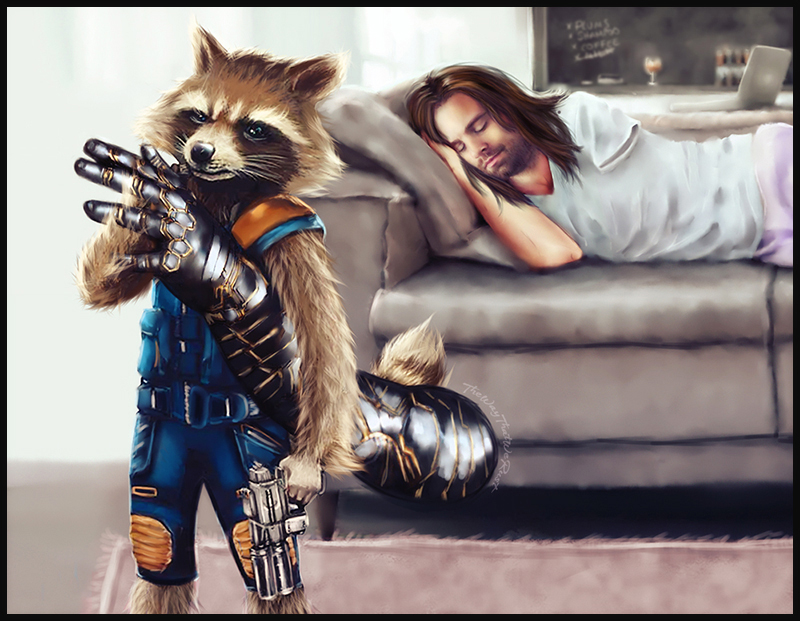 Oh I'm gonna get that arm (or the five times Rocket tried, and the one ...
