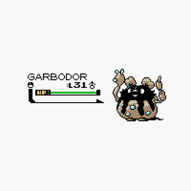 Shiny Garbodor Sprite