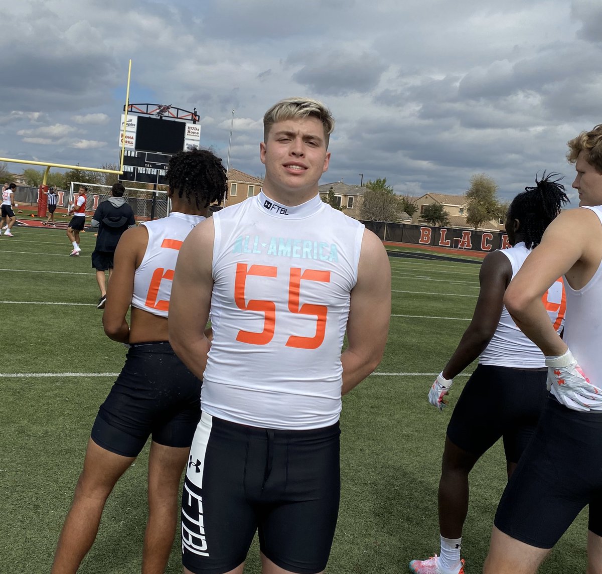 A promising’22 TE out of Timpview HS UT - Carsen Ryan performed well ...