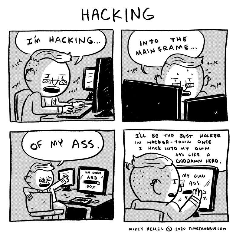 「i drew a comic about shoving a nerd into a locker 」Mikey Hellerの漫画