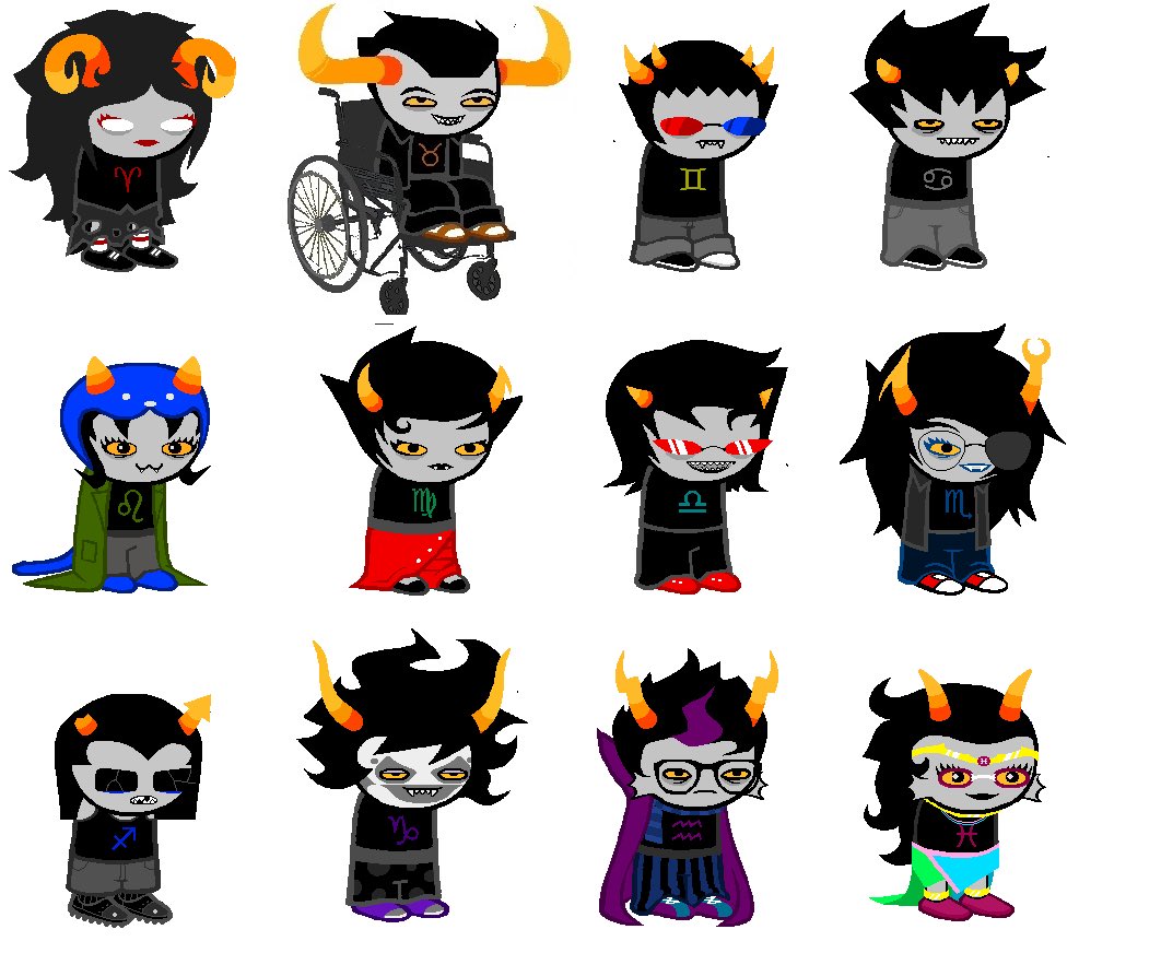 Homestuck Trolls Names