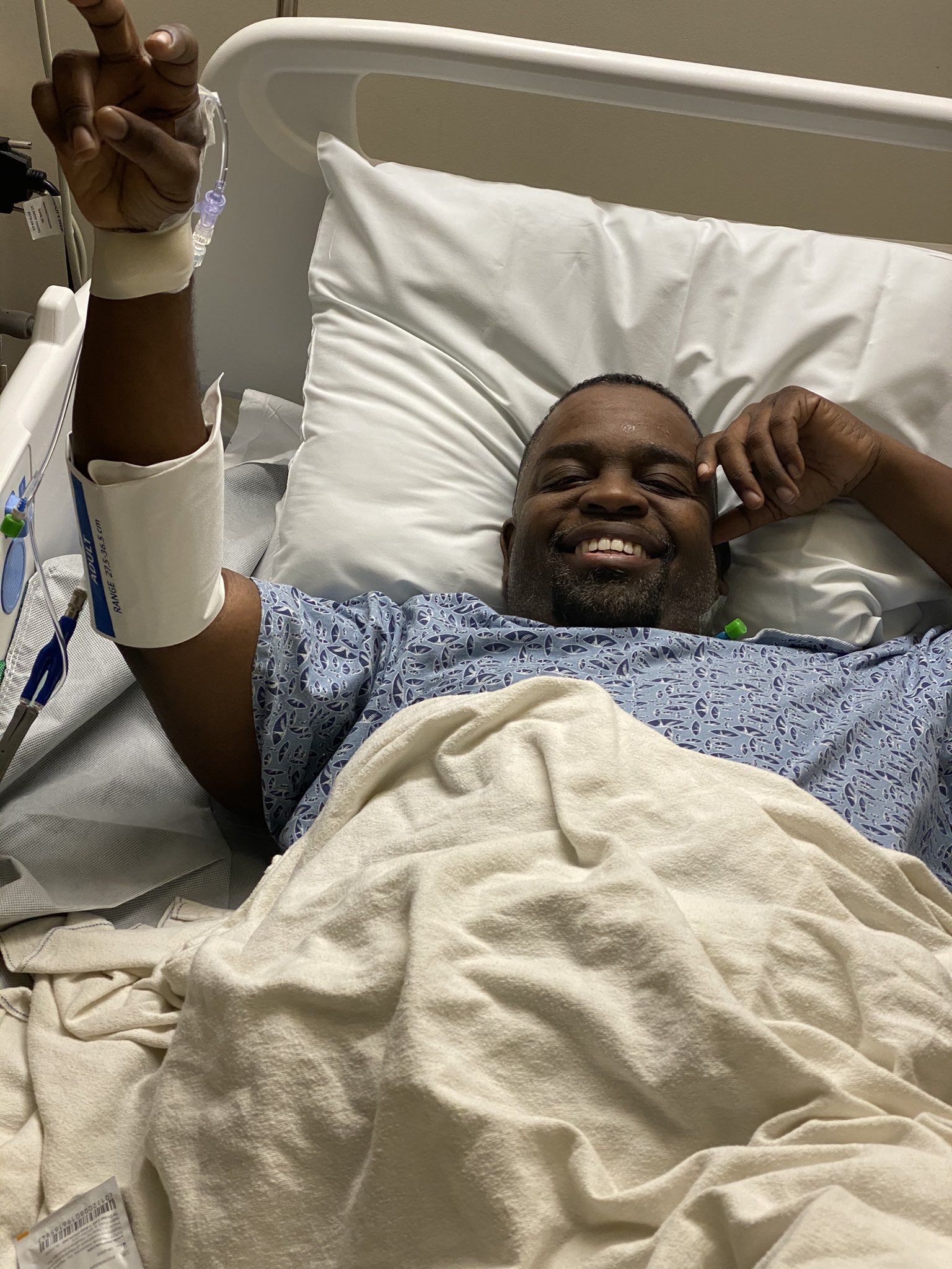 Black Man In Hospital