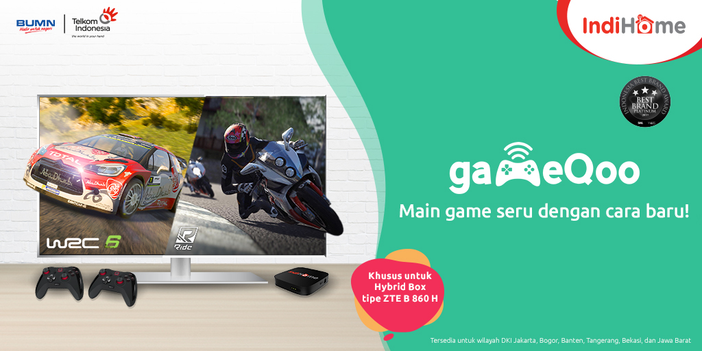 IndiHome on Twitter: "Main game canggih tidak harus pakai perangkat mahal. Gameqoo hadir dengan ...