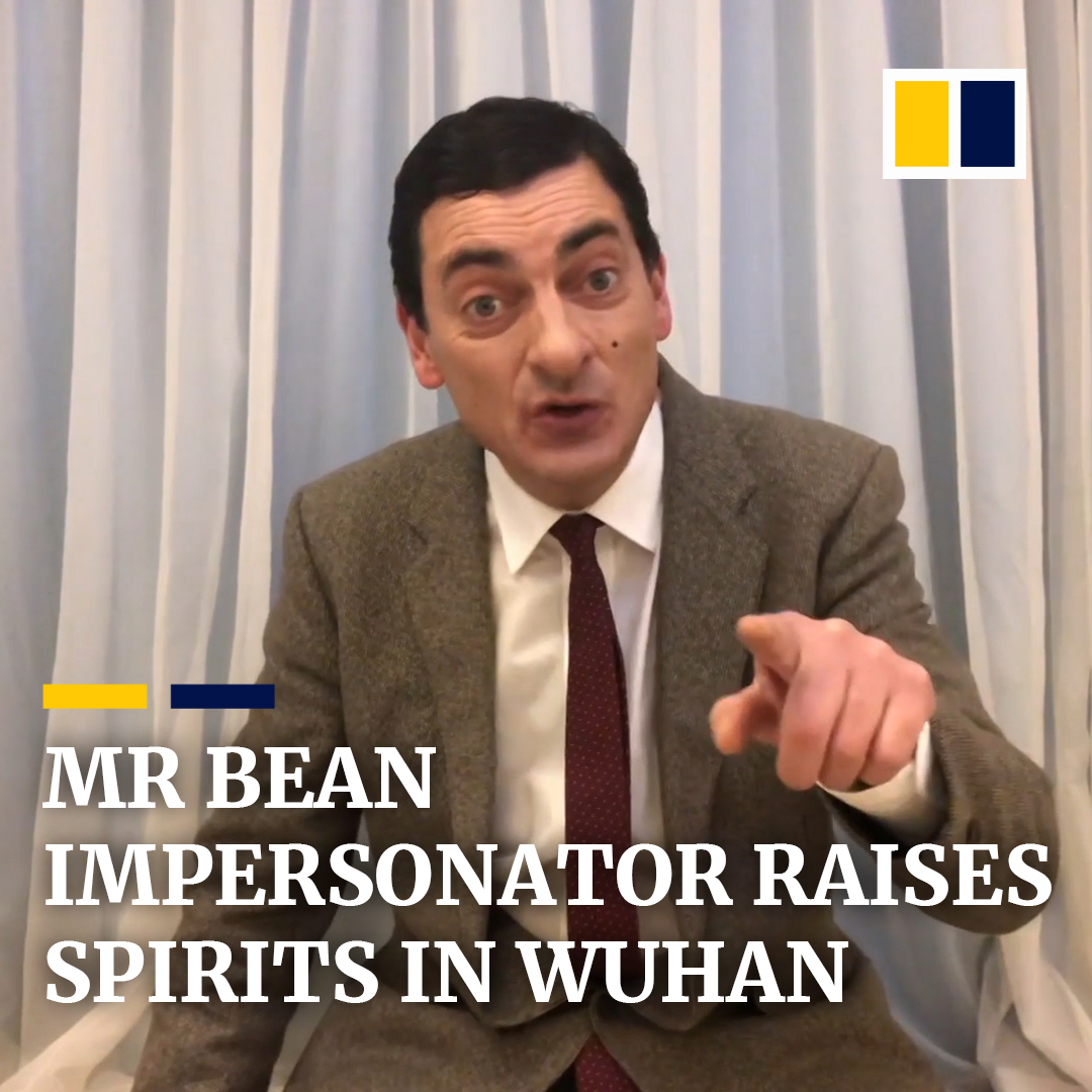 Meet Mr Pea: He looks like Mr Bean, and he's bringing joy to the ...