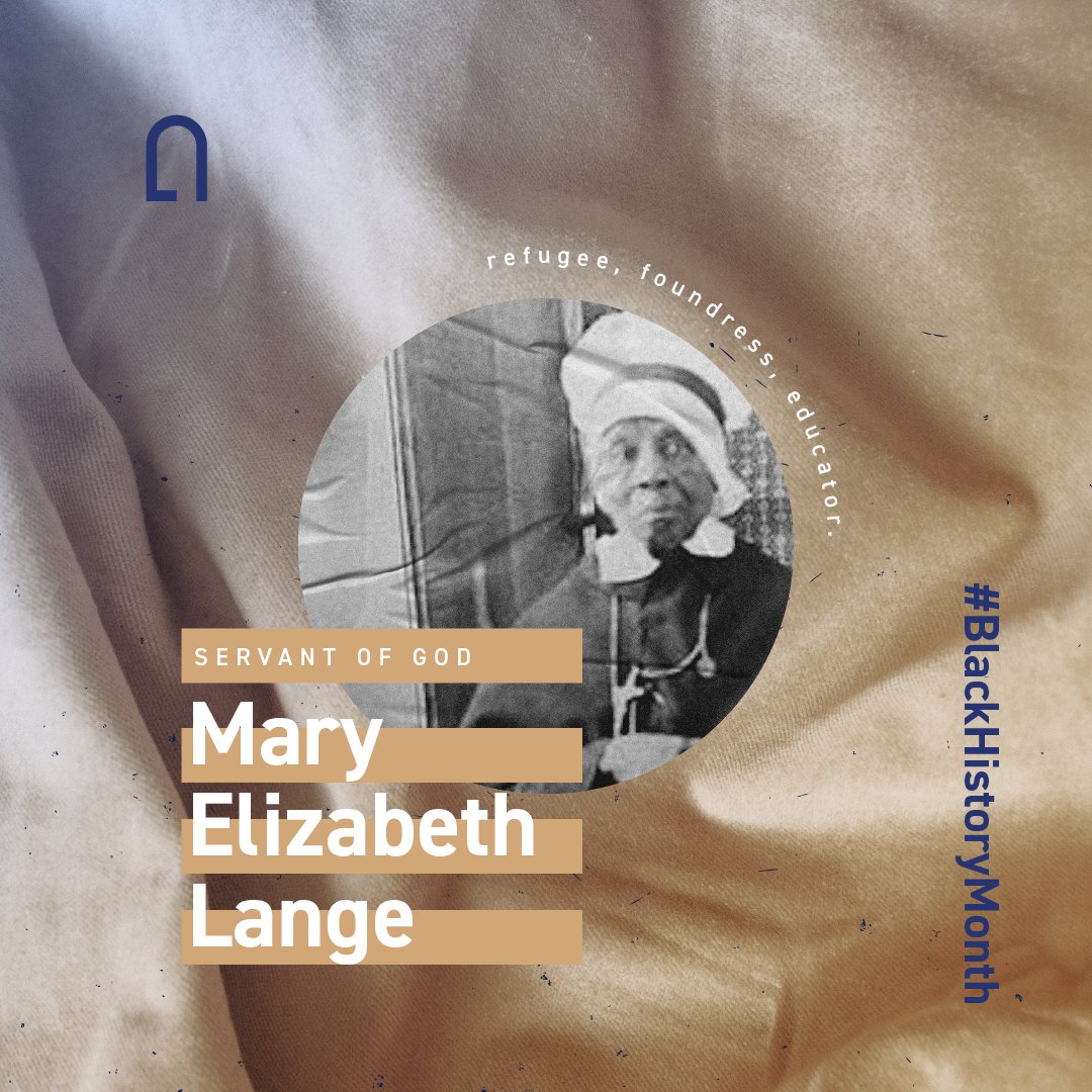 Unleash the Gospel on Twitter: "Servant of God Mary Elizabeth Lange ...