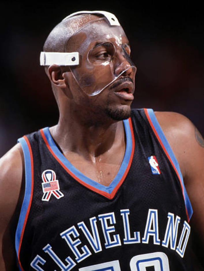 Nba Players On Plastic Mask