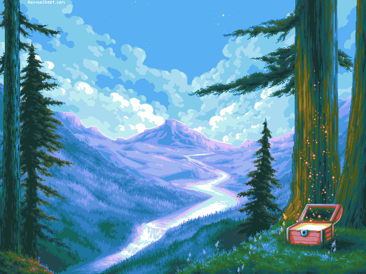 8 Bit Landscape