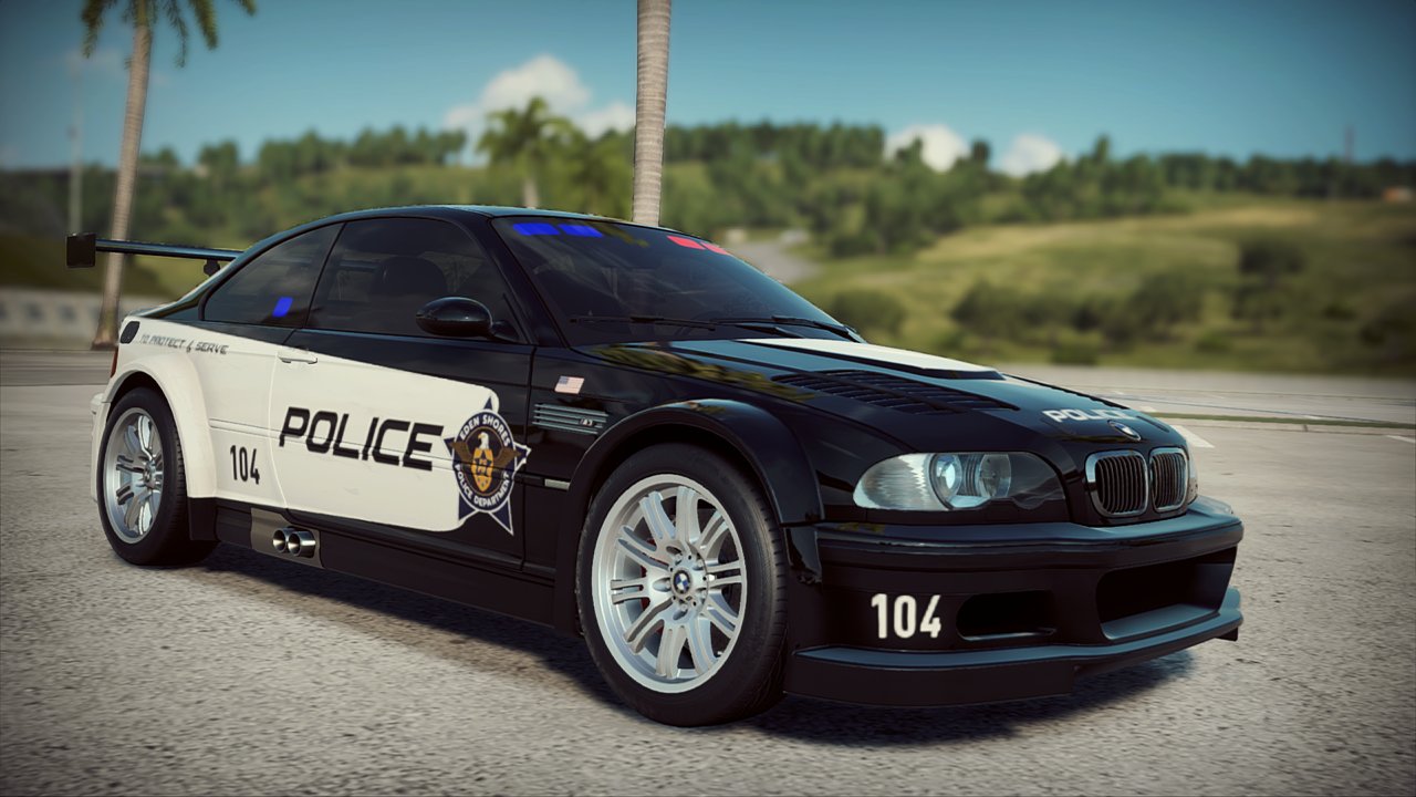 Bmw M3 Police Car