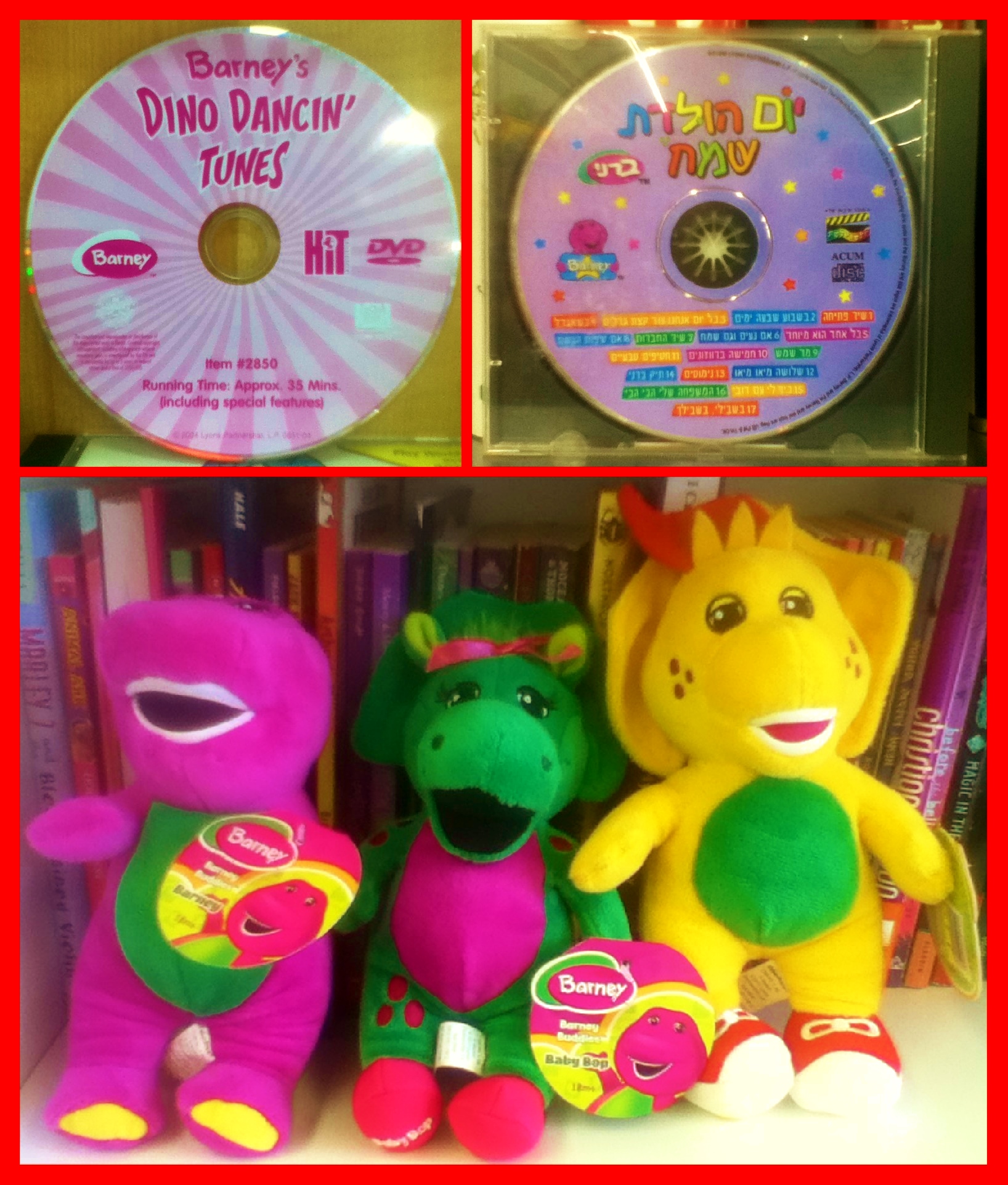 Barney Colors Hebrew Dvd