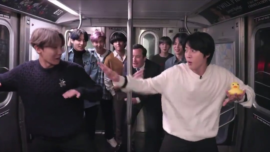 It’s time for Subway Olympics with BTS_twt! First round: Protect The ...
