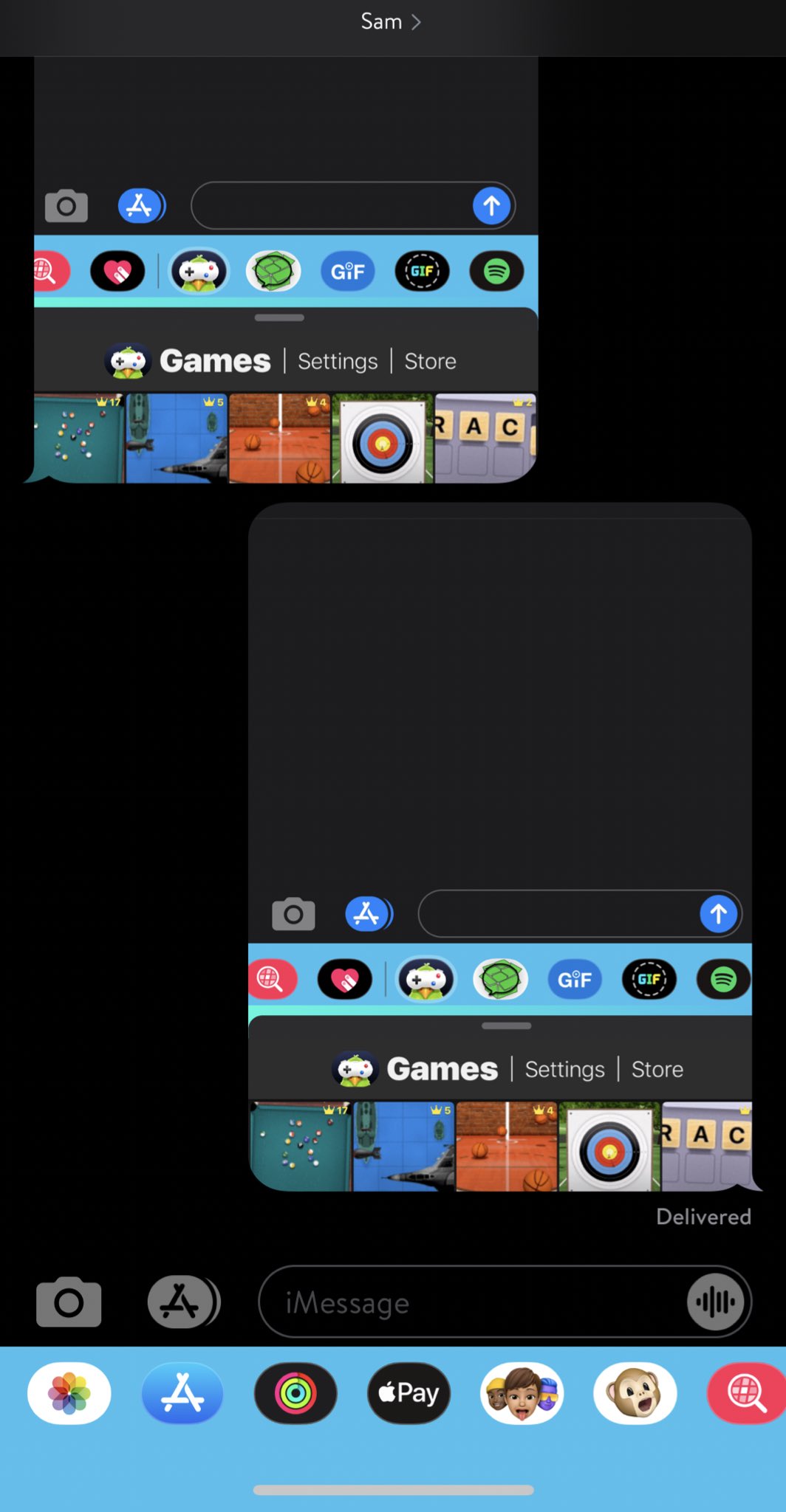 Samg_is_a_Ninja on Twitter: "iMessage images: working!…