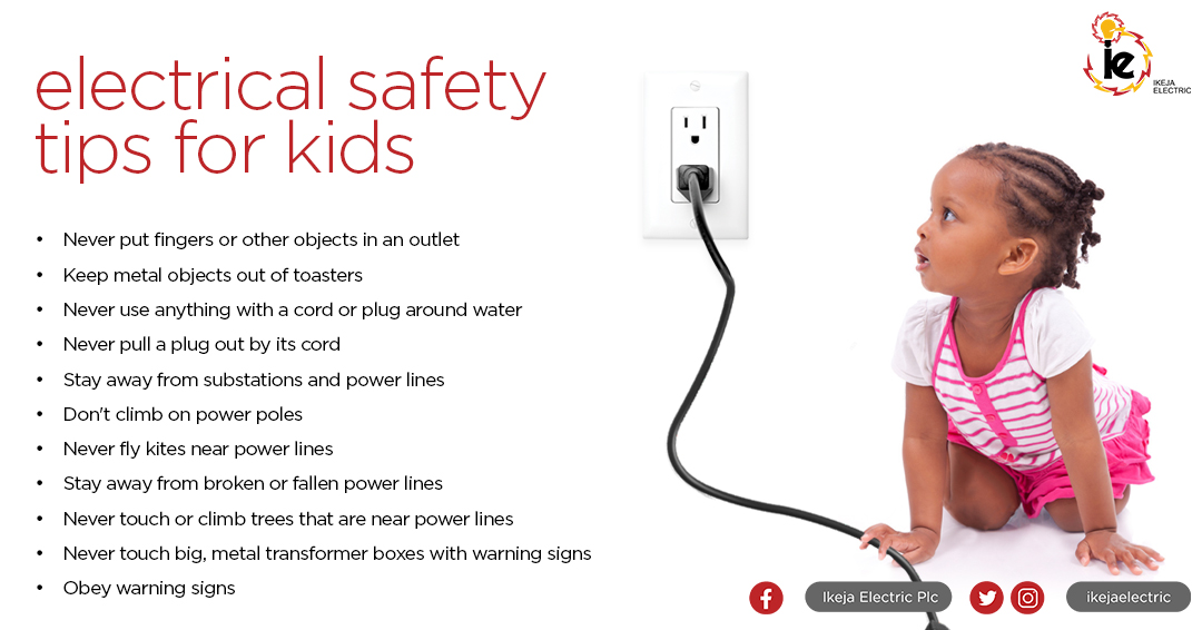 Electrical Safety Pictures For Kids