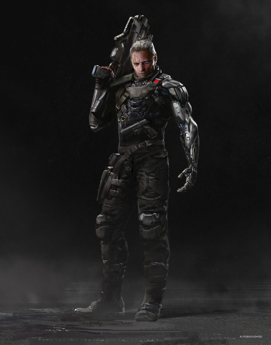 DEADPOOL 2 Concept Art Spotlights Alternate Designs For Omega Red ...