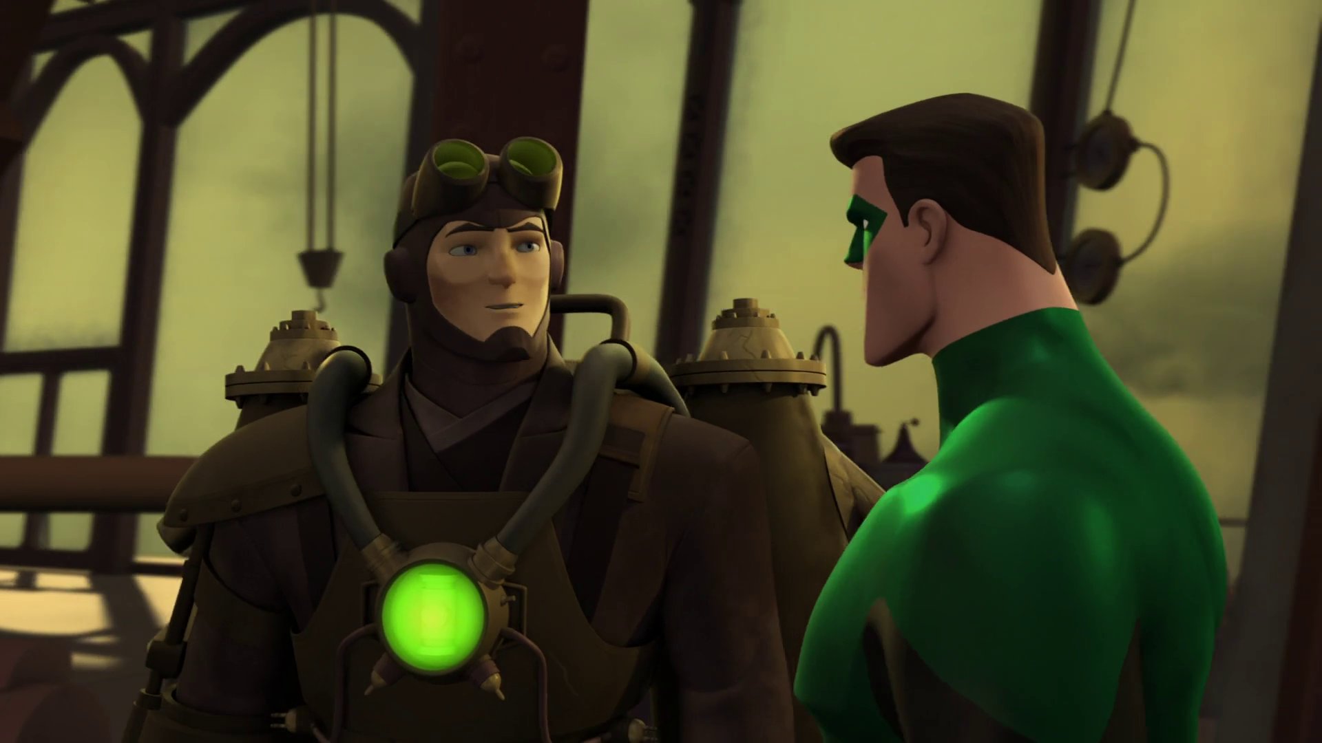 Steampunk Green Lantern