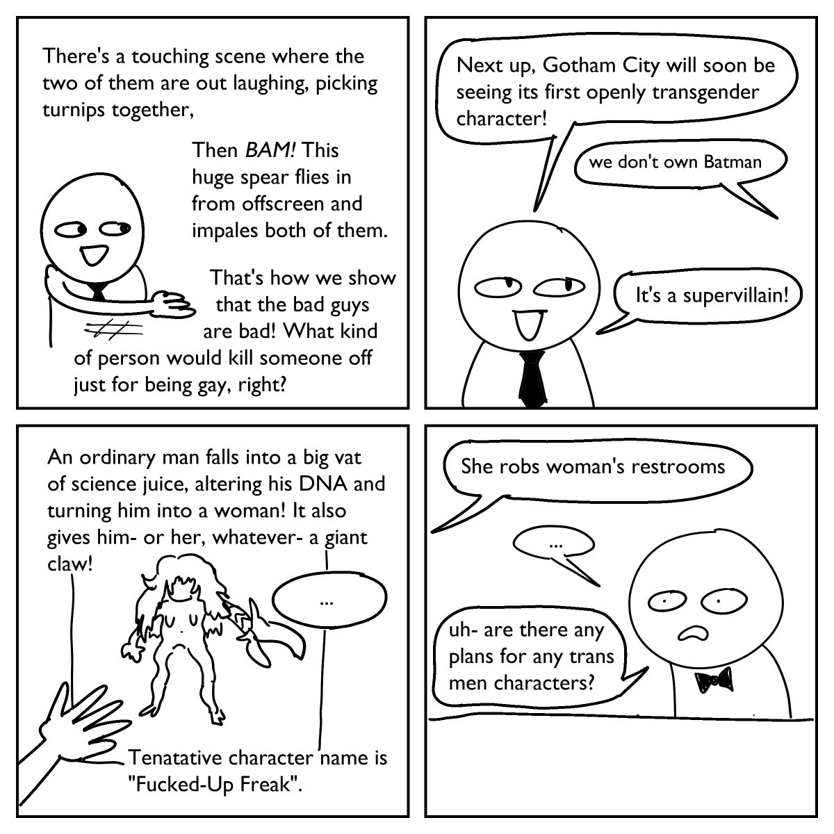 「started making a personal comic but sort of just got frustra」chocken ...