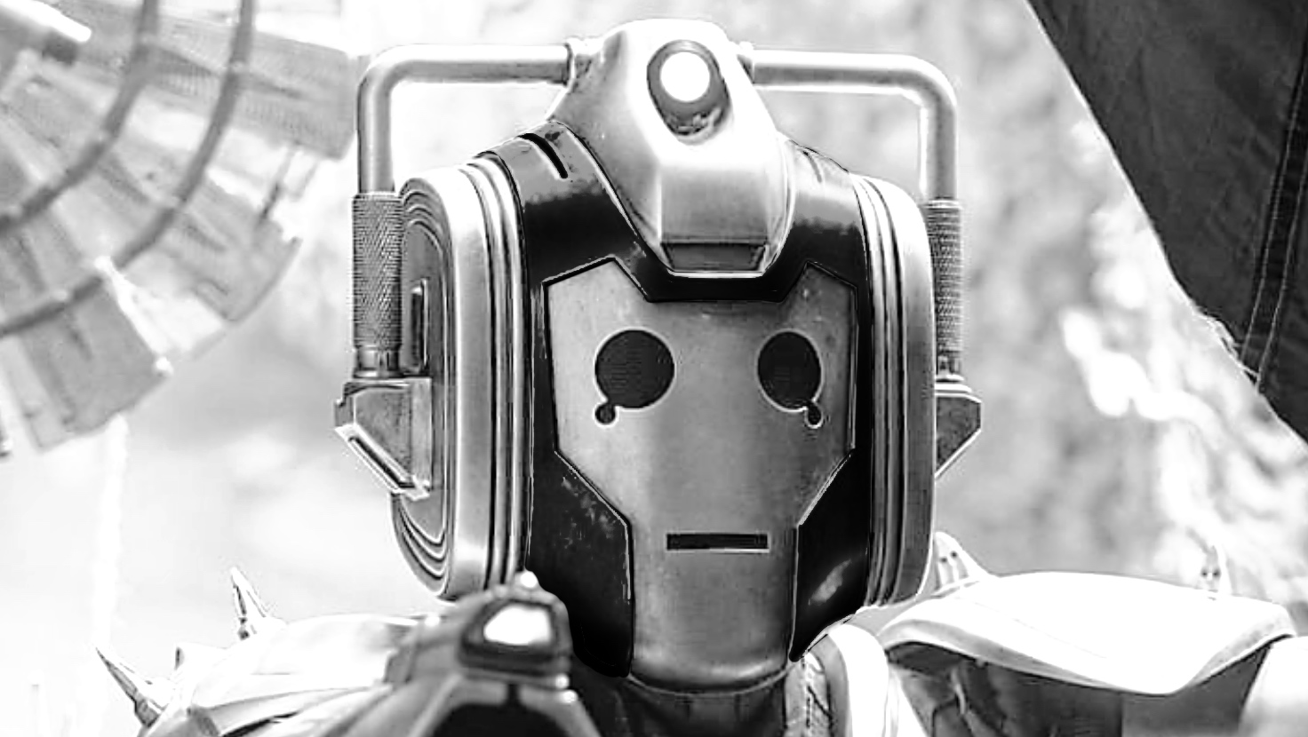Doctor Who Cyberman Face