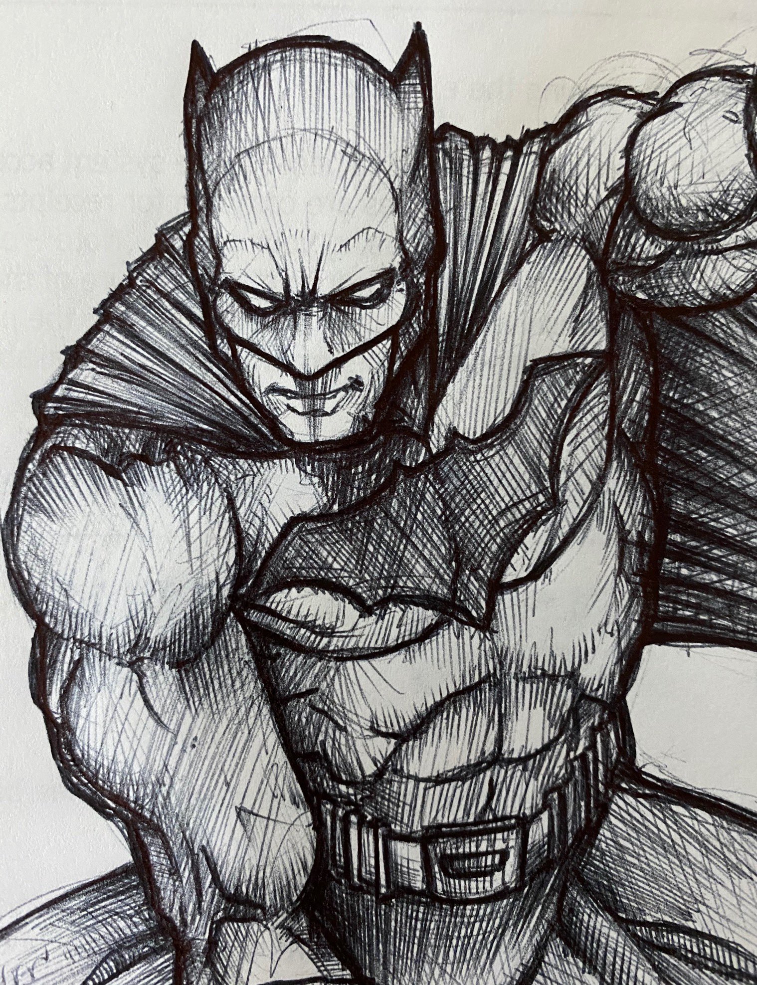 Pencil Drawings Of Batman