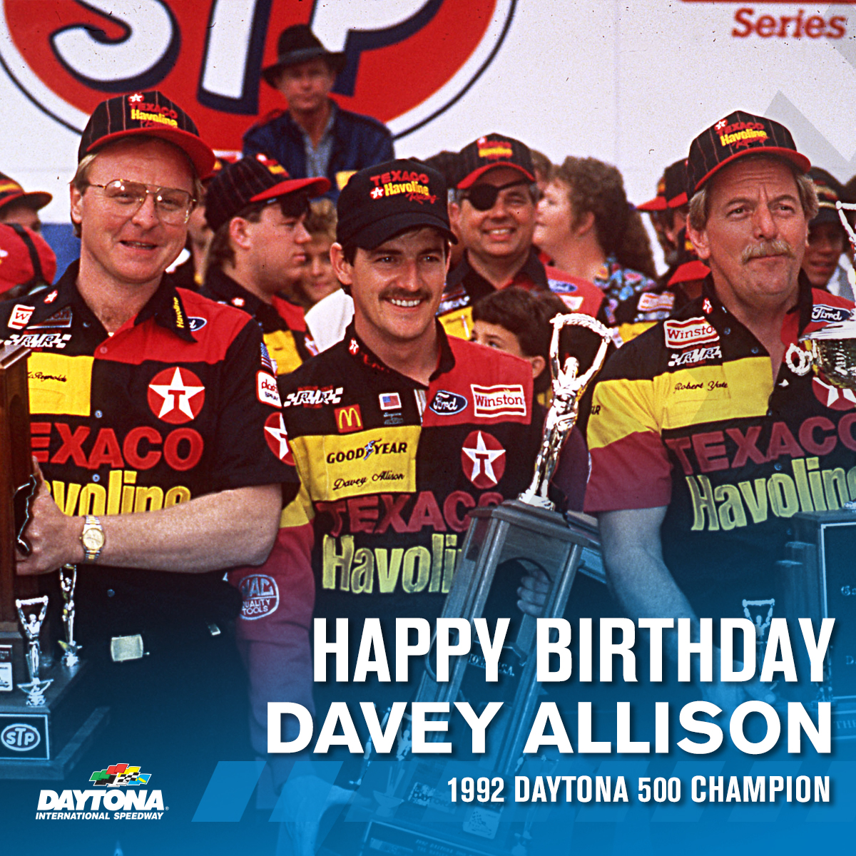 Champion Davey Allison : remember DAYTONA Champion Davey Allison ...