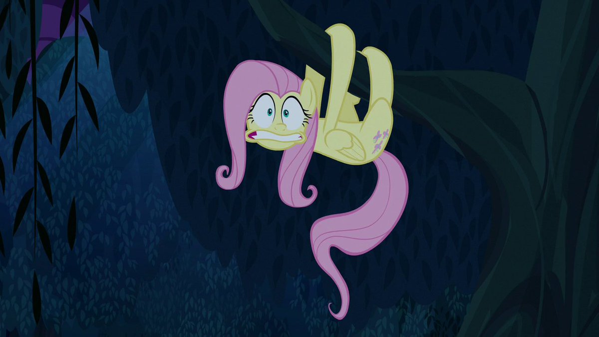 Fluttershy Scared Shadow