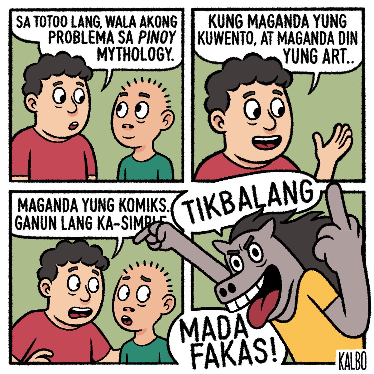 「O u t t a N o w h e r e ? 」|Tarantadong Kalboの漫画