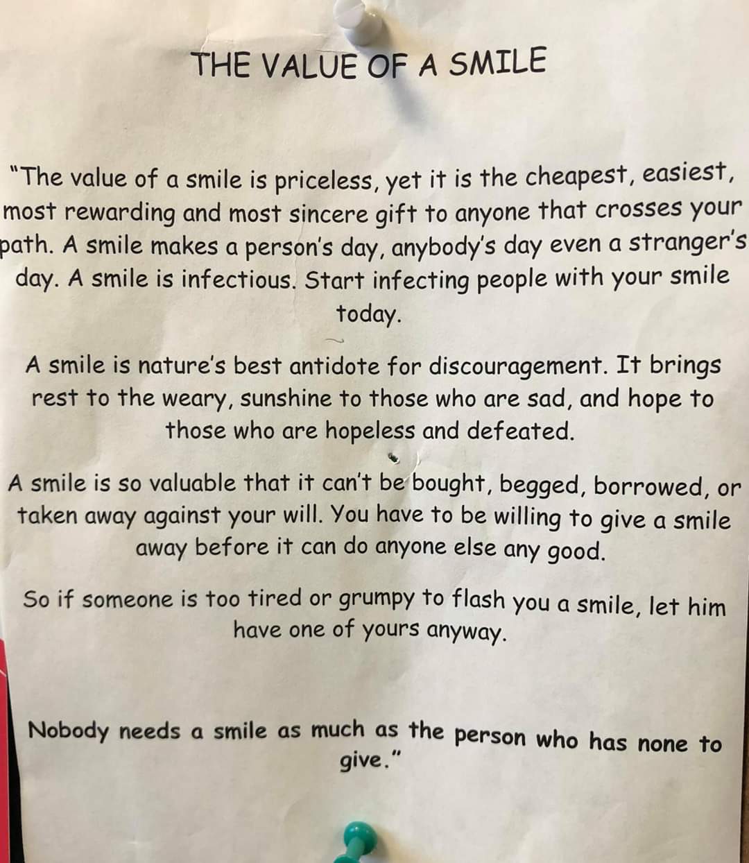 Your Smile Is Priceless Quotes Healing California Volunteers Go Above