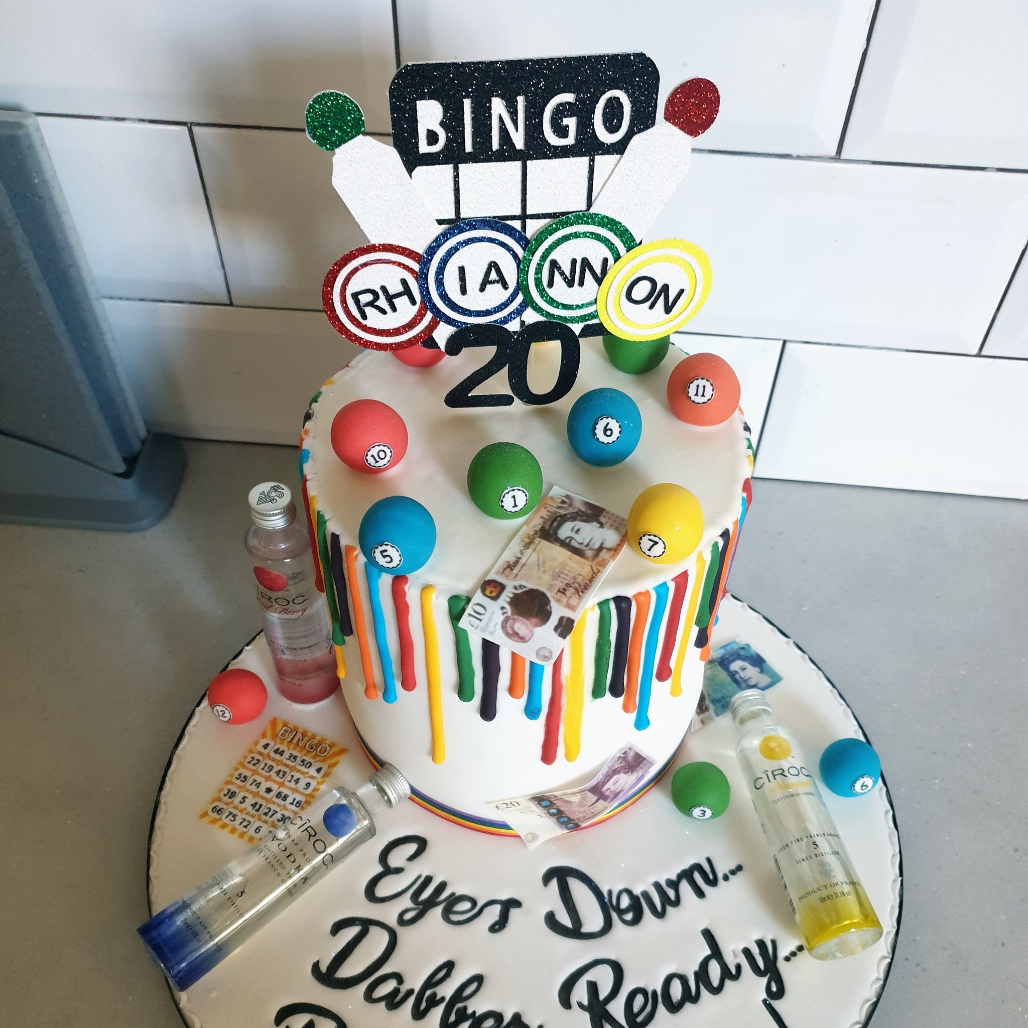 Bingo Birthday Cake Ideas