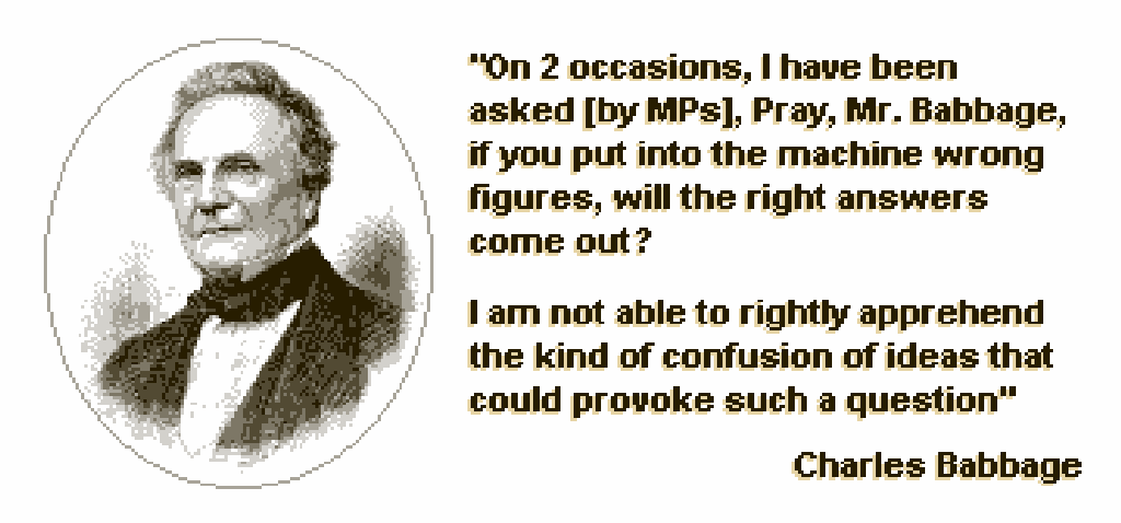 Charles Babbage Quotes