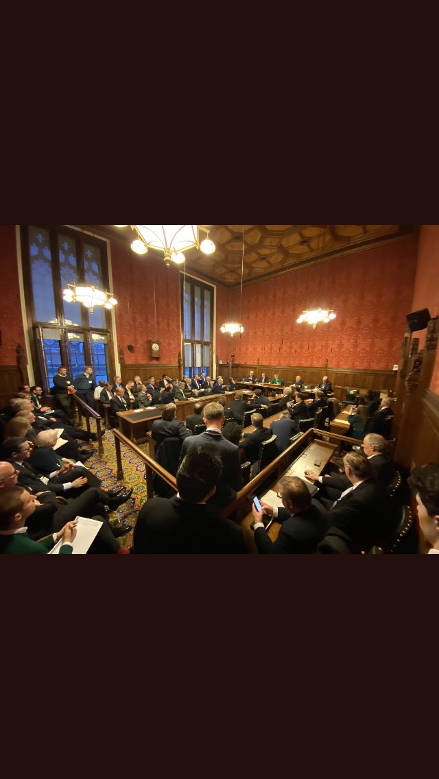 It was a packed Committee Room 11 at the House of Commons late ...