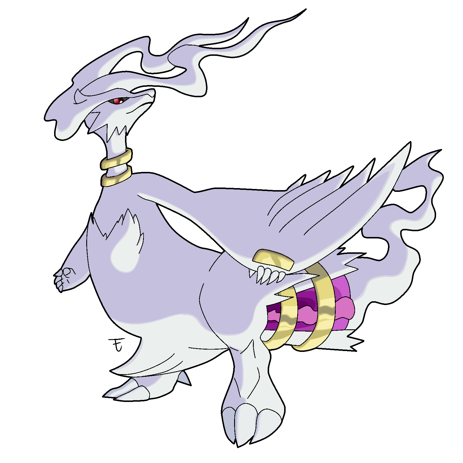 How To Draw Pokemon Reshiram