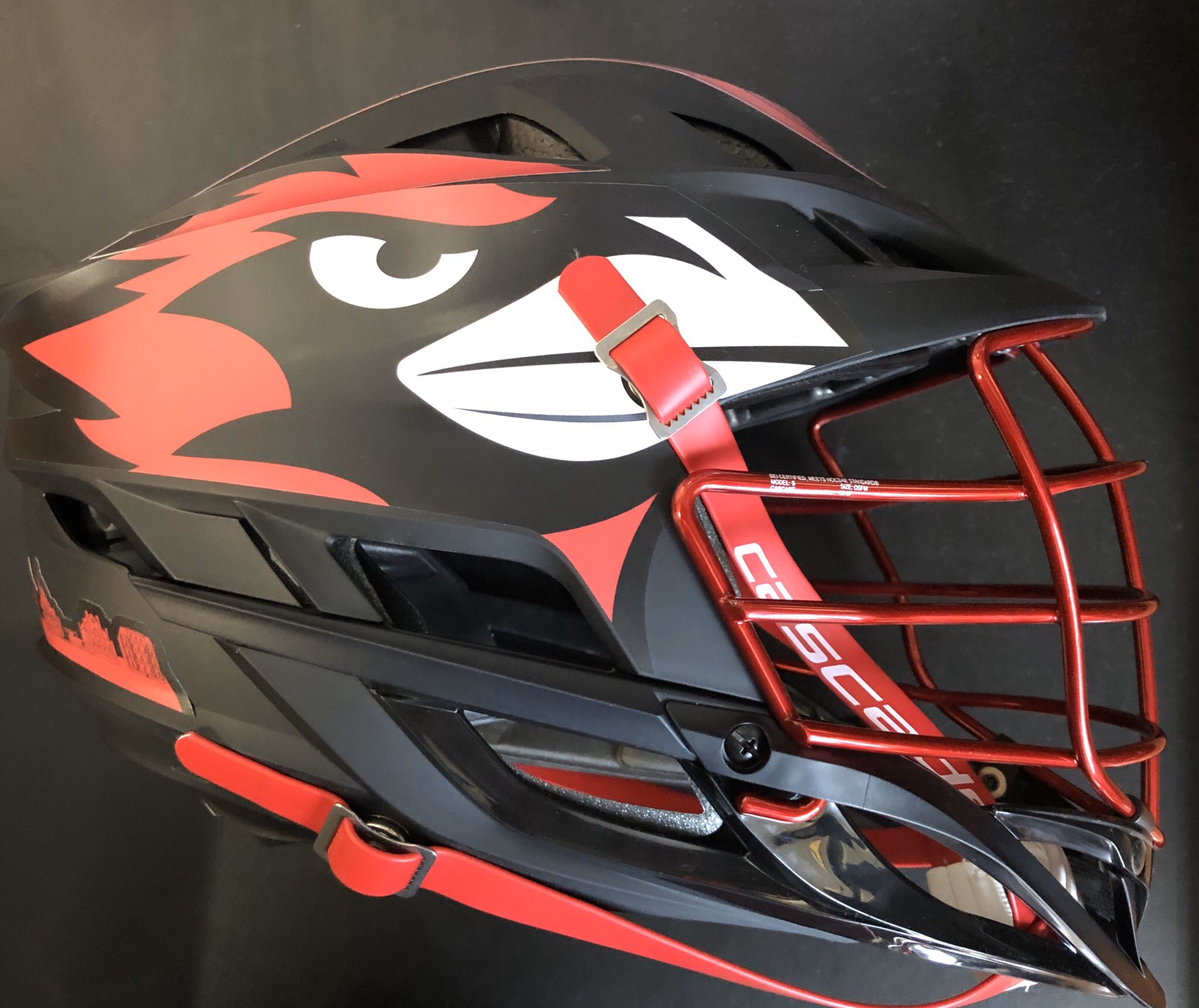 Cascade R Matte Black And Red