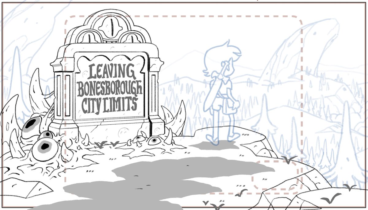 「Gonna make a thread of some of my background layouts from Th」Sam Bosmaの漫画