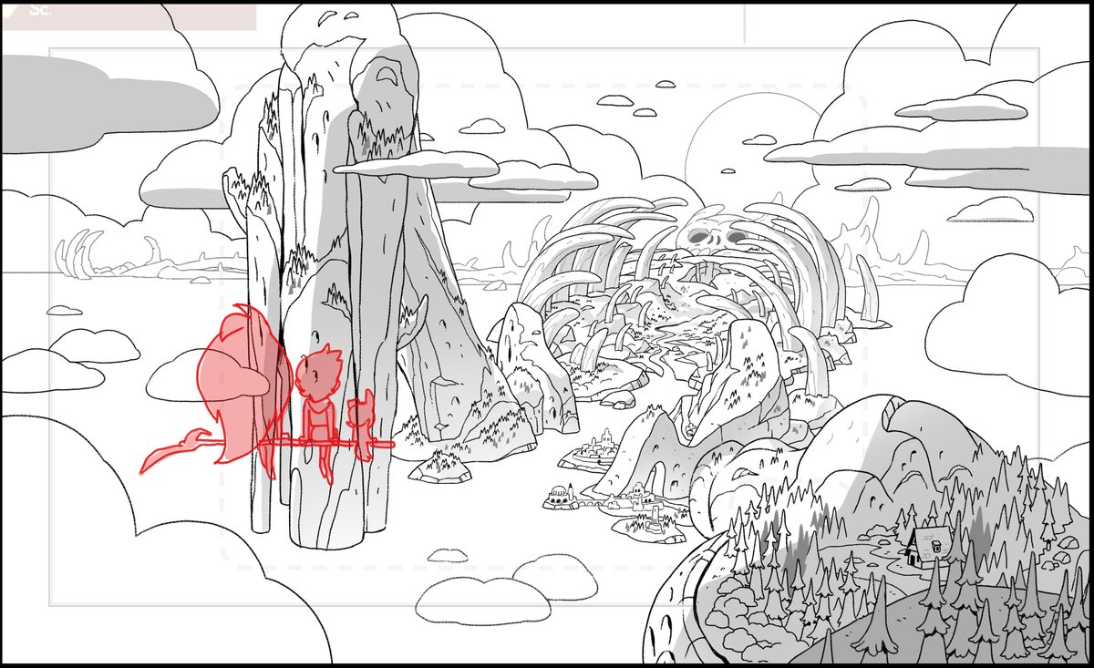 「Gonna make a thread of some of my background layouts from Th」Sam Bosmaの漫画