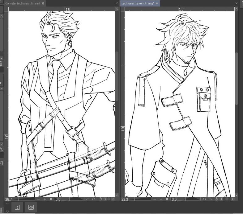 「Lineart is pain in d ass but I love it when it's done 」🇵🇸 astrolinenaut 🌠🪐の漫画