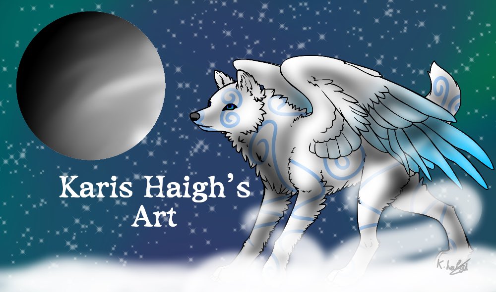 Wolf Drawing With Wings Free: F2u Winged Wolf Base By Mutedbase Dog