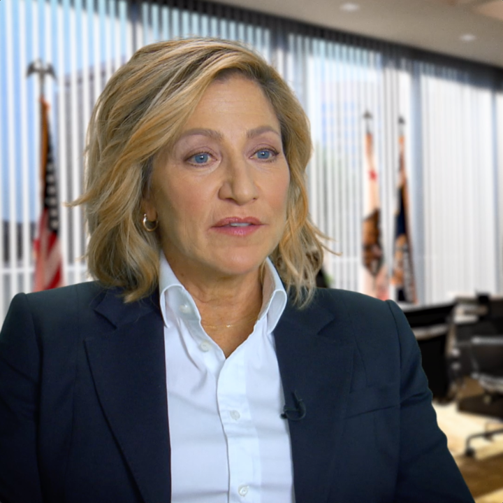 Chief Abigail Thomas's (Edie Falco) moral compass and values guide her ...