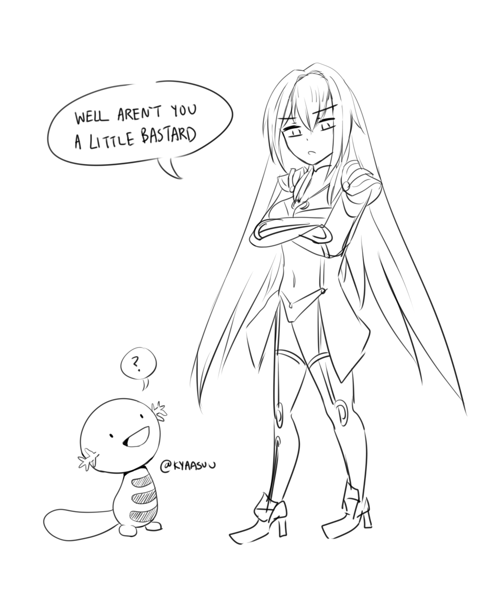 「day 56: i drew scathach with my favorite pokemon #fgo #fate」kas ...