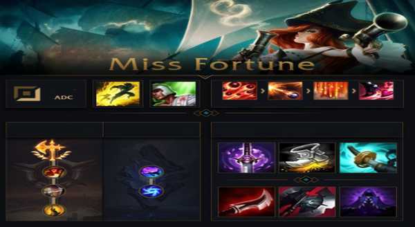 Miss Fortune Lol Build