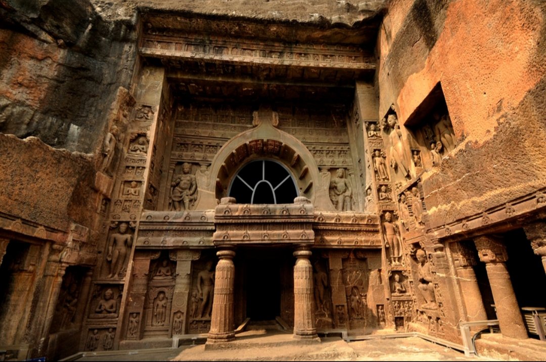 Thread by @harshapatel2013: The Ajanta Caves are 30 (approximately ...