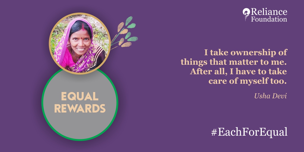 Reliance Foundation on Twitter: "Usha Devi wanted her family to be healthy; she set up a ...