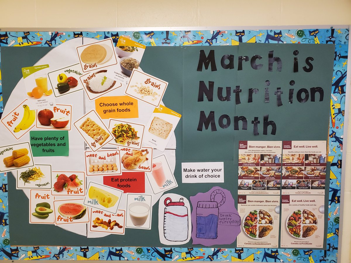 Nutrition Month Bulletin Board Ideas Happy Nutrition Month! | Library